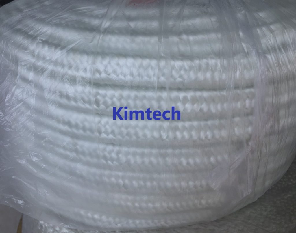 ปะเก็นเชือกใยแก้วถักสี่เหลี่ยมจัตุรัส Glass Fiber Square Braided Rope ...